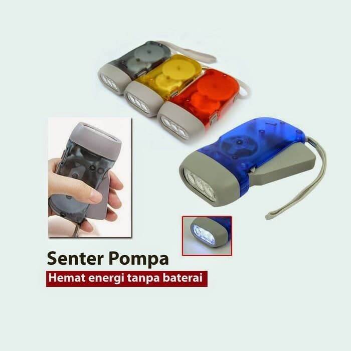 Senter Pompa Tangan LED Hand Pump | Lazada Indonesia