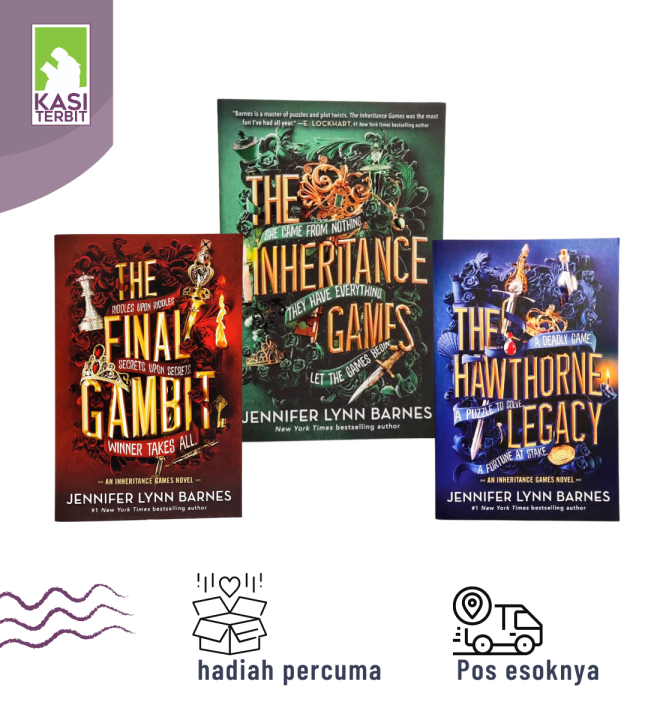 The Inheritance Games The Hawthorne Legacy The Final Gambit Combo Set Jennifer Lynn Barnes