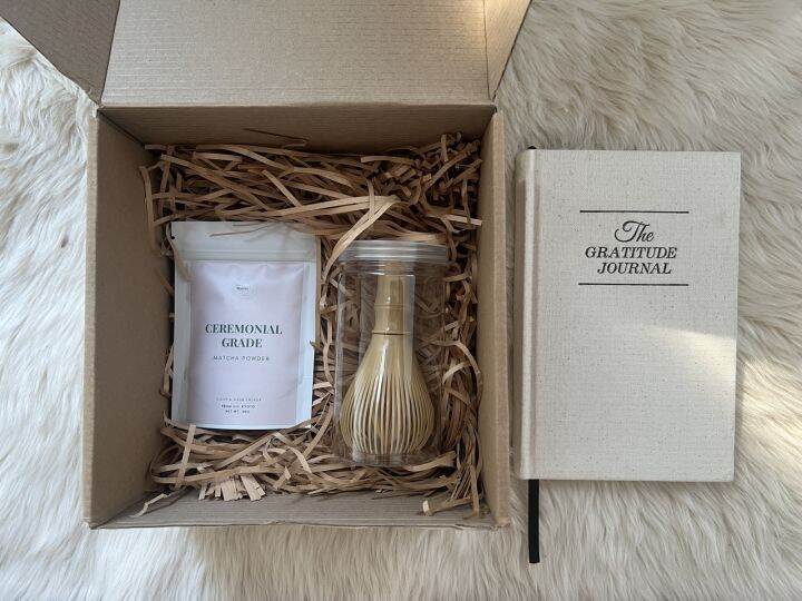 Daily Matcha Self-Care Set - Ceremonial Grade Matcha Powder, Silicone ...