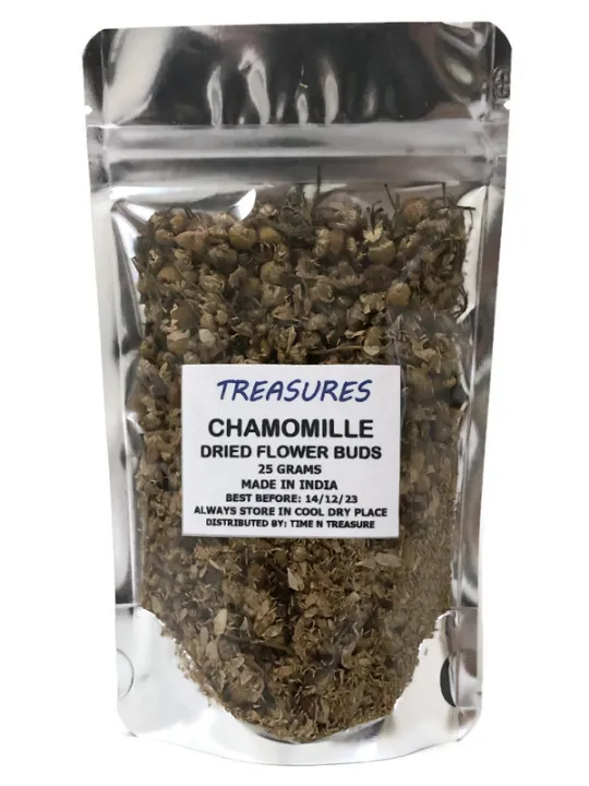 Treasures Chamomile - Dried Flower Buds - Babuna Ke Phool - 100% Pure ...