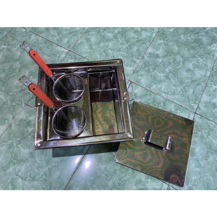 Dandang tong mie ayam celup 2 lubang plus tempat kuah | Lazada Indonesia