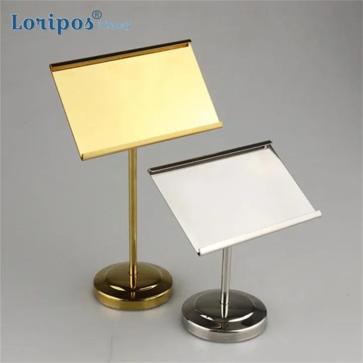 High End Hotel Buffet Label Rack Price Tag Display Stand Food Sign ...