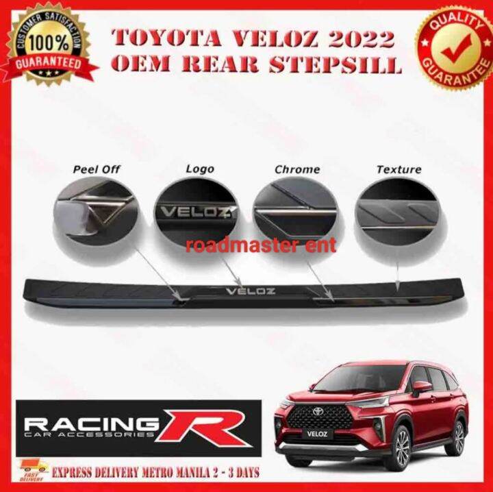 Toyota Veloz 2022 - 2024 OEM Rear Stepsill / Step sill / rear stepsill ...