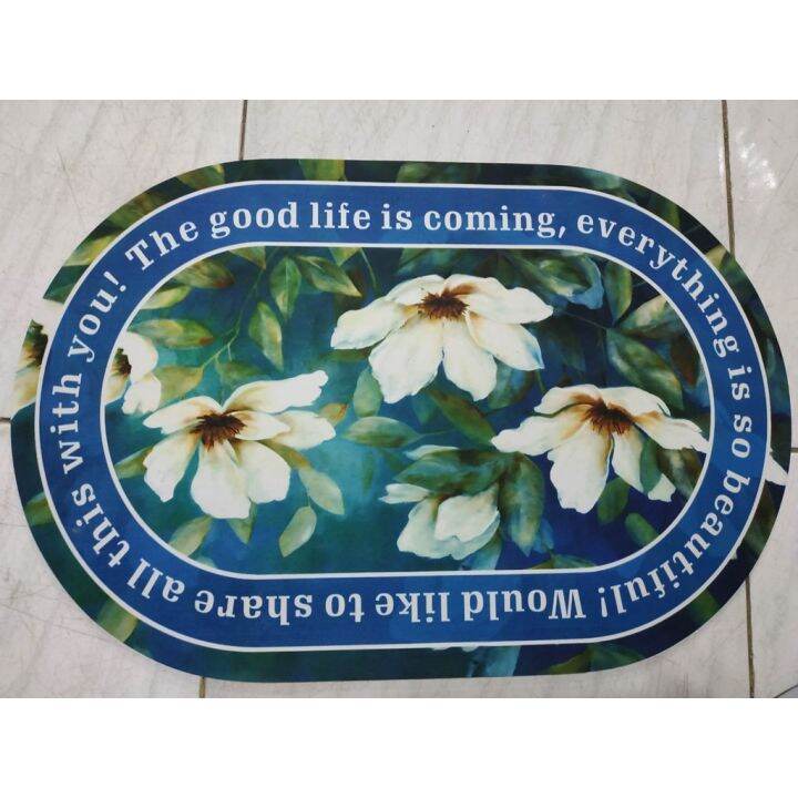 New Keset Diatomite Bundar / Keset Kaki Anti Bau Nyerap Air Anti ...