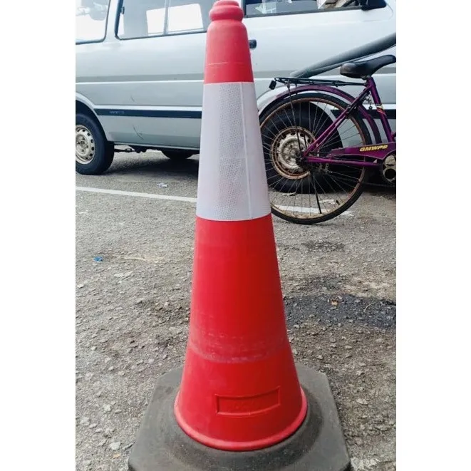30'' Safety Traffic Pvc Cone/Kon Keselamatan Jalan Raya | Lazada