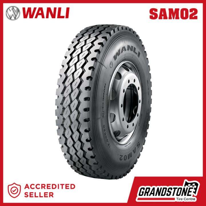 Wanli 8.25R16 16PR SAM02 Truck Tires www.grandstone.ph | Lazada PH