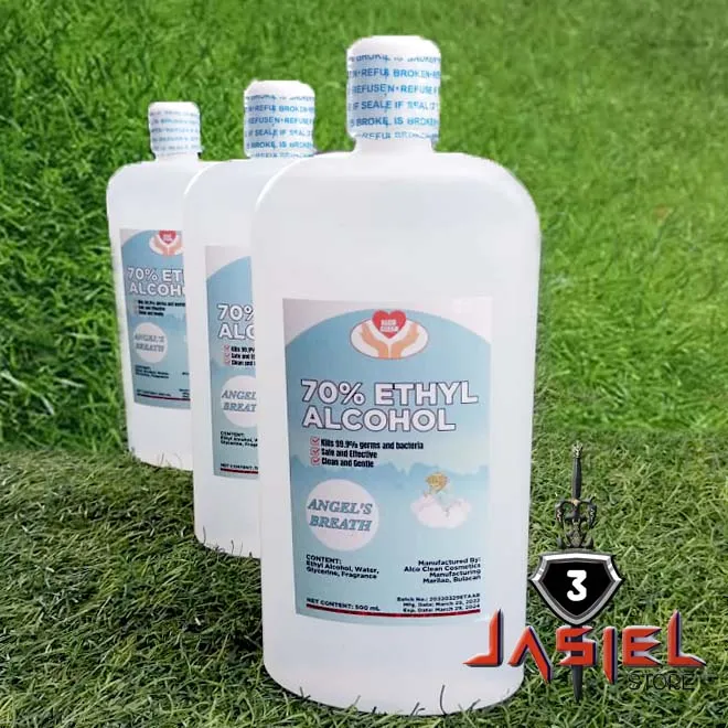 500ml 70% Ethyl Alcohol (Angel's Breath Inspired) | Lazada PH