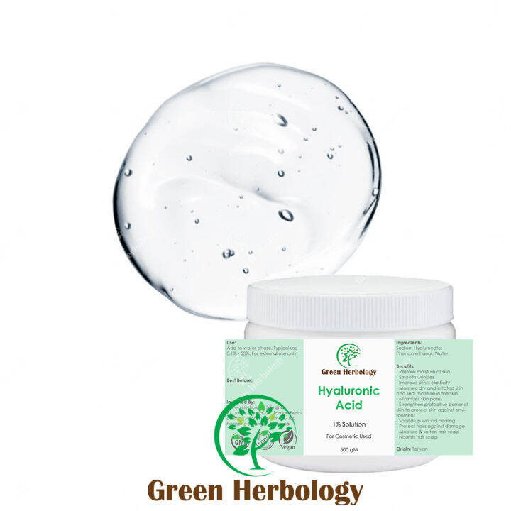 Hyaluronic Acid 1% Solution (High Molecular Form) 500G | Lazada