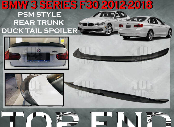 BMW 3 SERIES F30 F80 M3 2011-2019 REAR TRUNK SPOILER DUCKTAIL WITH ...