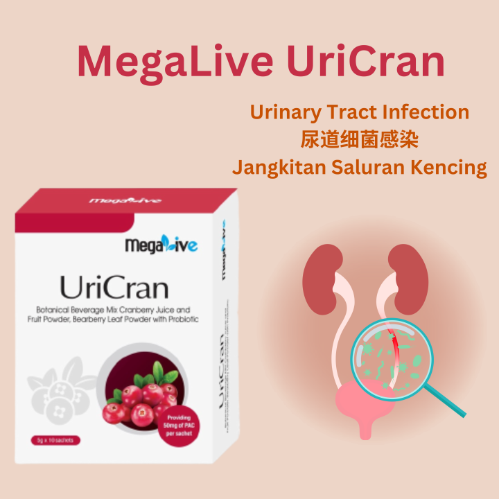 MEGALIVE UriCran 5gX10 sachets | Lazada