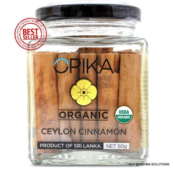 OHALO Organic True Ceylon Cinnamon Stick 50g | Lazada