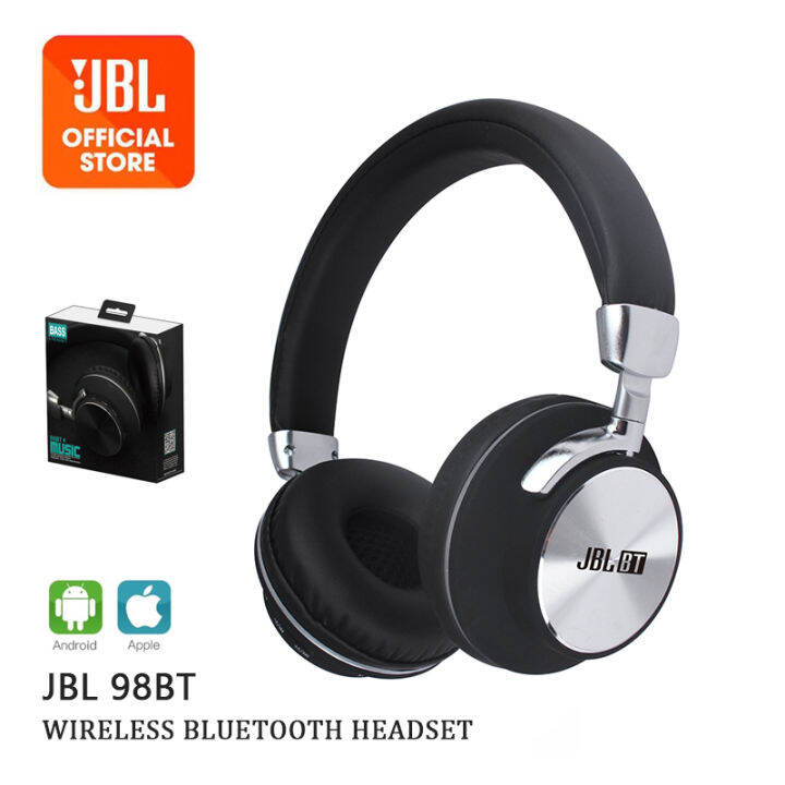 【Original】JBL 98BT Wireless Bluetooth Headphones Built-in Microphone Headset Wireless Gaming ...
