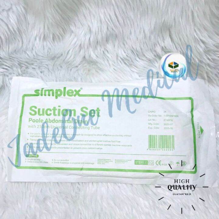 SIMPLEX Suction Set Poole Abdominal Drain | Lazada PH