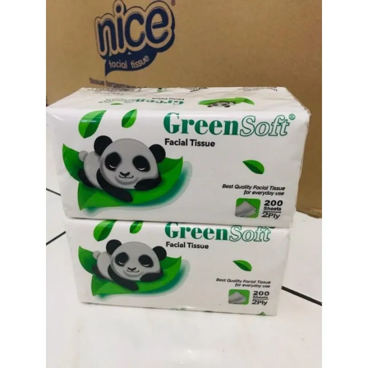 Green Soft Tissue Softpack 200s 1pcs | Lazada Indonesia