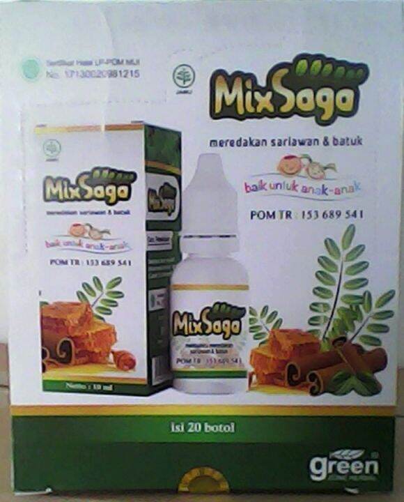 Herbal Mix Saga Obat Batuk Dan Sariawan Baik Untuk Anak mixsaga ...