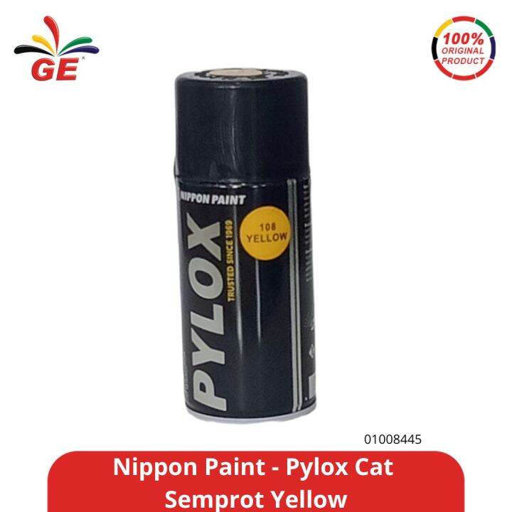 Nippon Paint - Pylox Cat Semprot Yellow 01008445 | Lazada Indonesia