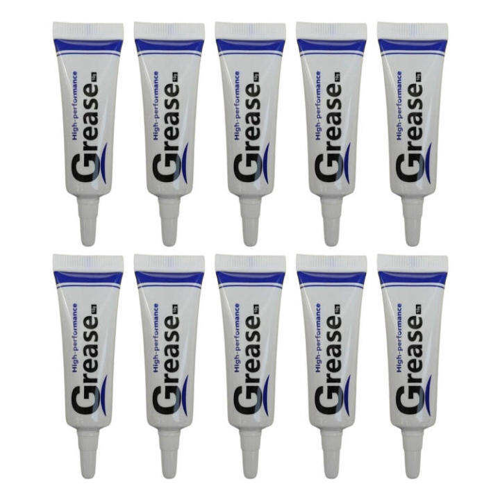 O Ring Grease Silicone Grease Lubricant 10pcs Silicone Grease Diving Lube Clear Machine Lube ...