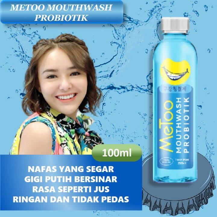 READY METOO OBAT KUMUR PROBIOTIK / obat kumur metoo | Lazada Indonesia
