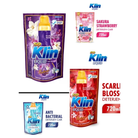 Soklin Liquid Detergent cair 720ml | Lazada Indonesia