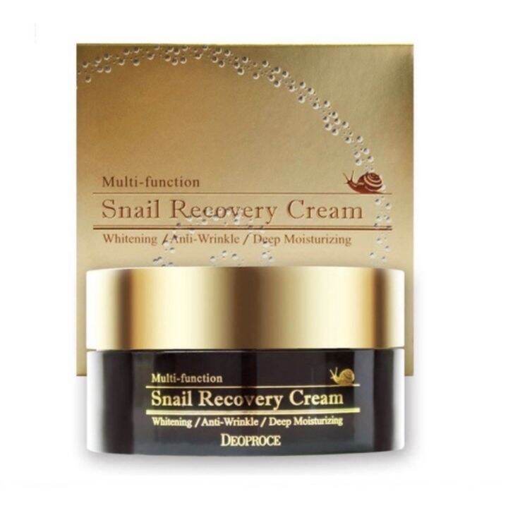 DEOPROCE SNAIL RECOVERY CREAM 100ml ORIGINAL FROM DEOPROCE KOREA ...