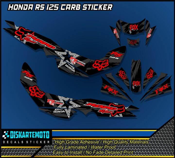 Rs 125 Carb Sticker | Lazada PH
