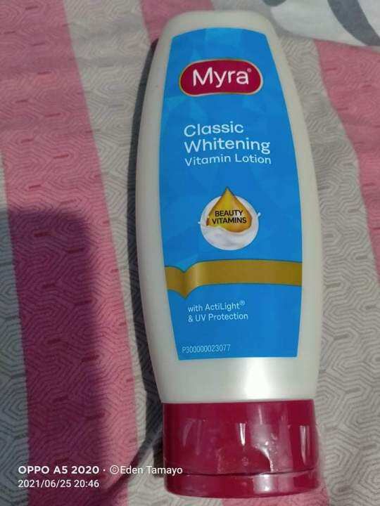 MYRA CLASSIC WHITENING VITAMIN LOTION 200 ML | Lazada PH