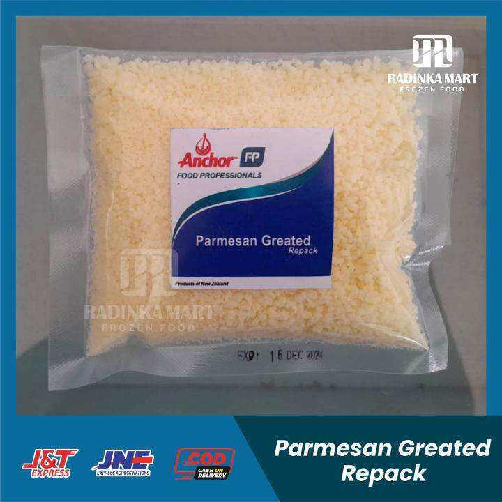 Keju Parmesan Grated Anchor 500gr Reapack / Anchor Repack 500gr ...