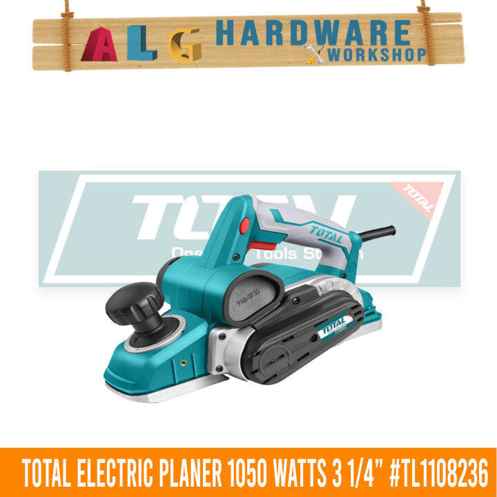 Electric Planer 3 1/4" 1050 watts "TOTAL" | Lazada PH