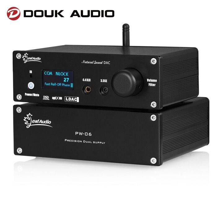 Douk Audio HiFi Bluetooth 5.0 USB DAC Coaxial/Optical/IIS D/A Converter ...