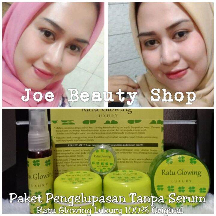 RATU GLOWING LUXURY PAKET PENGELUPASAN (ORIGINAL 100%) | Lazada Indonesia