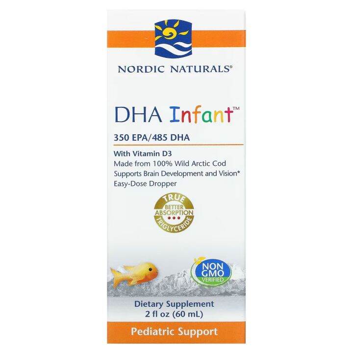 [PRE-ORDER] NORDIC NATURALS DHA INFANT WITH VITAMIN D3 60ML – KIDS ...