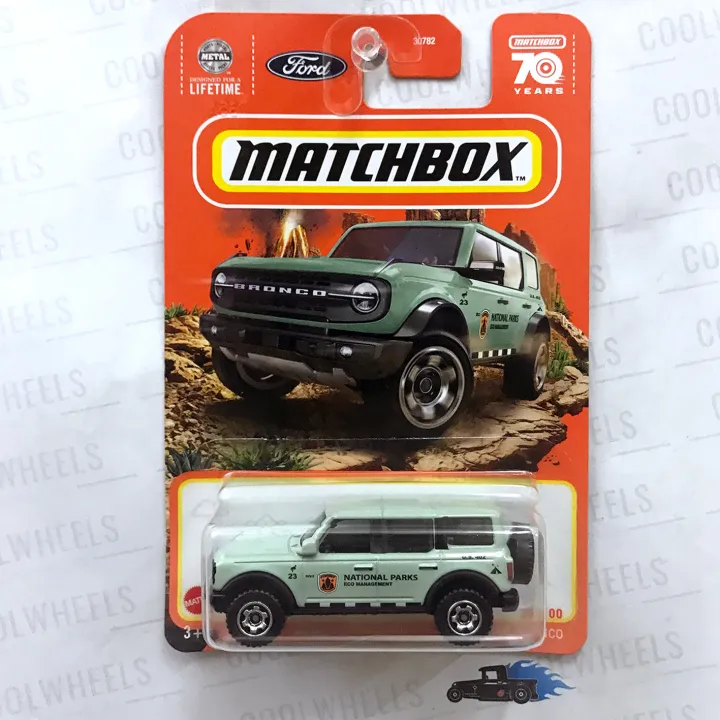 Matchbox 2023 2021 Ford Bronco - National Parks | Lazada