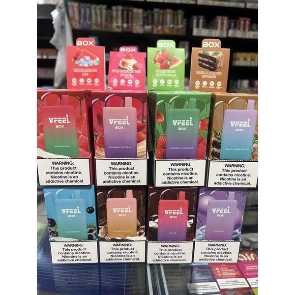 Vfeel Box Silicon With Boost 6000 Puffs Disposable Vape Pod | Lazada PH
