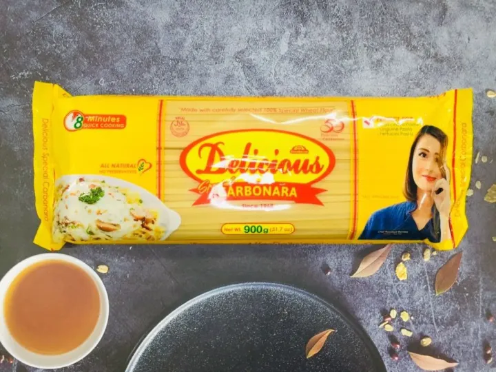 Delicious Special Carbonara Pasta 900 grams | Lazada PH