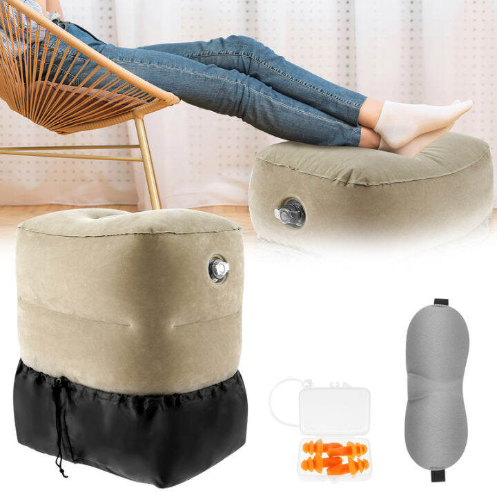 Fast Inflation Leg Rest Stool Inflatable Foot Rest Inflatable Travel ...