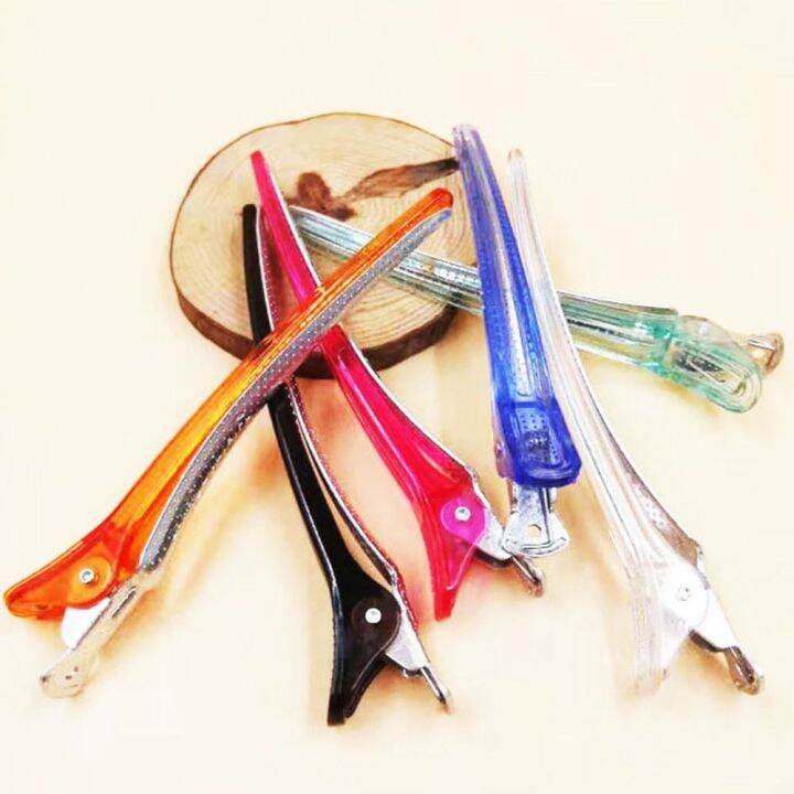 MARGOTA กิ๊บติดผมยาว5ชิ้น/เซ็ตแต่งผมปิ่นปักผมสีฟ้ากิ๊บปากเป็ด DIY ...