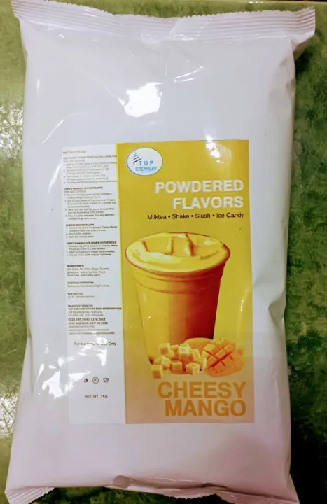 Top Creamery Cheesy Mango Powdered Flavor 1kg | Lazada PH
