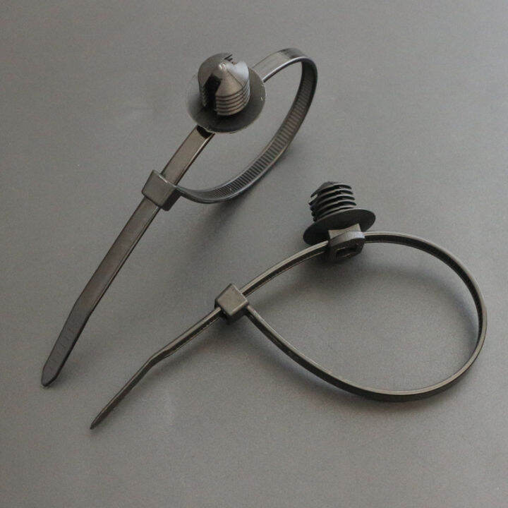 Removable Threaded M6 M8 M10 Hole Nylon Plastic Vehicle Motocycle Cable ...