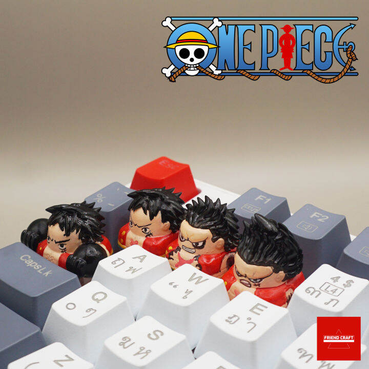 Keycaps คีย์แคป Set Luffy gear (One piece) งาน Handmade Keycap | Lazada ...