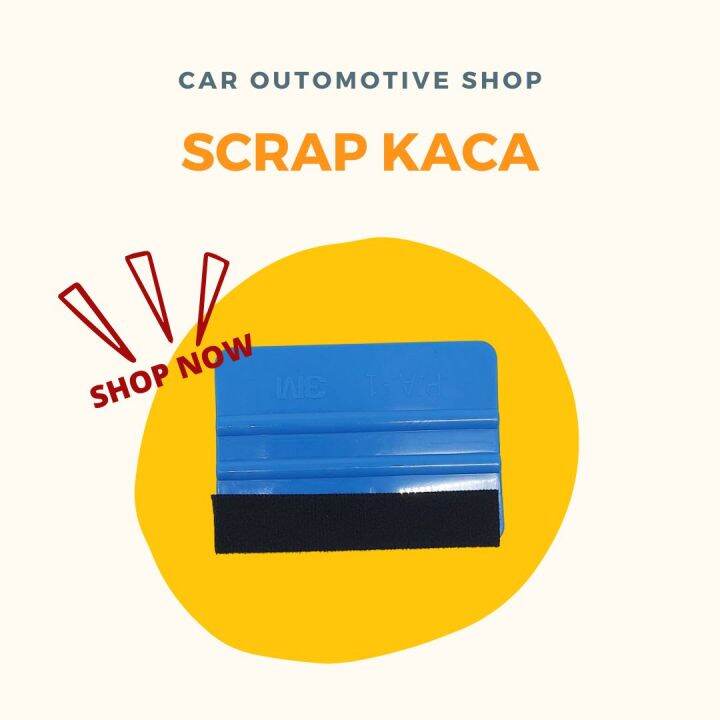 ALAT PASANG STIKER - SCRAP KACA | Lazada Indonesia