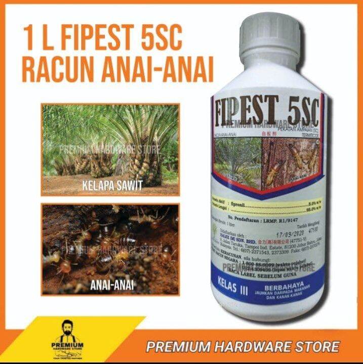 Halex Fipest 5SC 1 Liter Fipronil Racun Anai Anai Termites | Lazada
