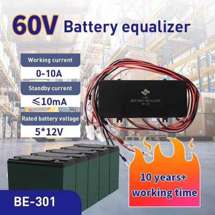 LHNY Electrical circuitry parts battery equalizer 60v battery balancer for lead acid battery ...