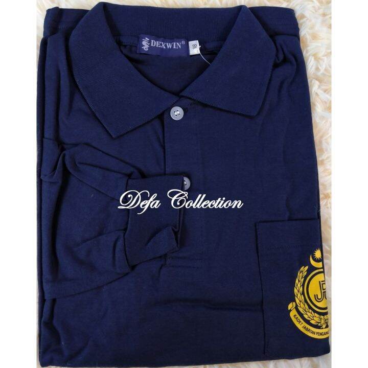 BAJU T-SHIRT UNIFORM SEKOLAH (KADET JPJ) - DF 71 | Lazada