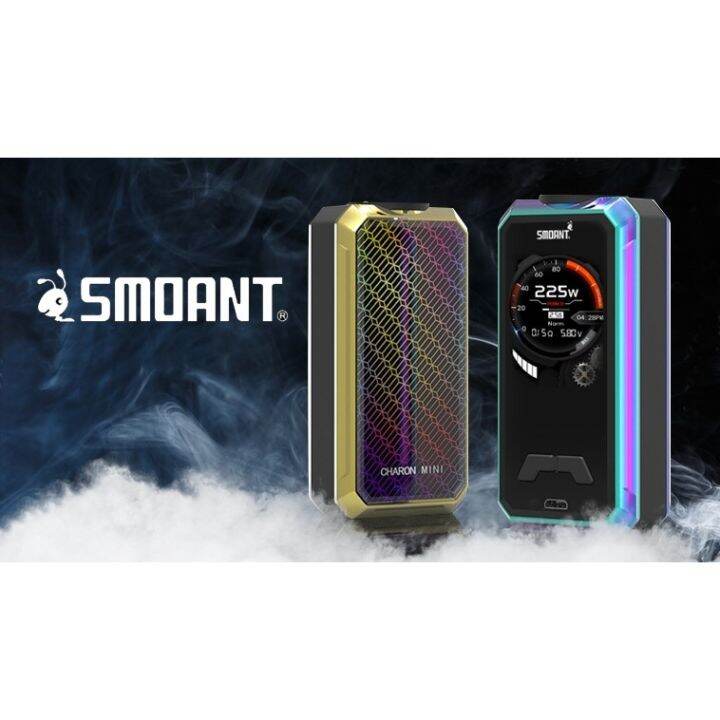 VAPER Smoant Charon Mini 225W TC Box MOD Dual 18650 .... 100 Authentic ...