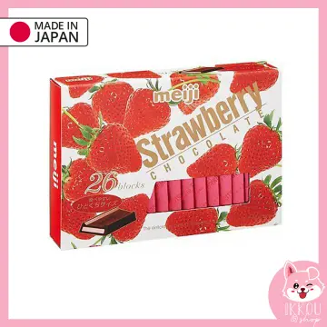 Meiji Strawberry Chocolate Bar