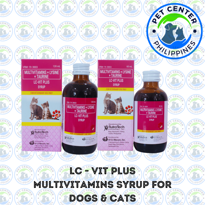 LC - VIT PLUS MULTIVITAMINS SYRUP FOR DOGS & CATS | Lazada PH