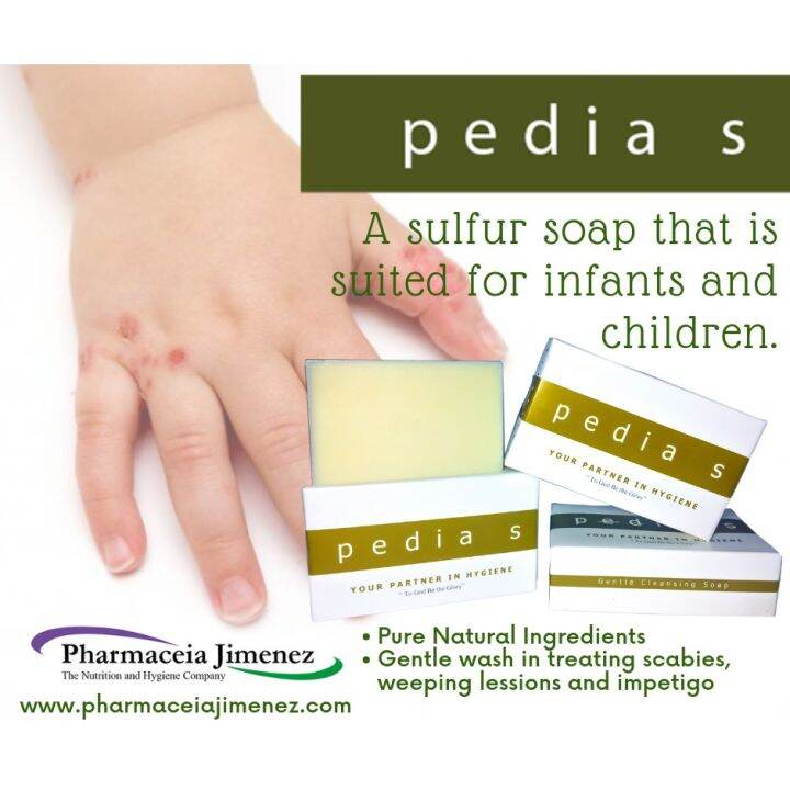 Pedia S Sulfur Soap 100g | Lazada PH