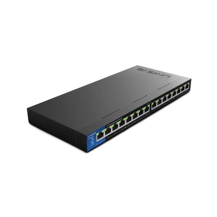 LINKSYS Unmanaged GIGABIT SWITCH 16-port, POE รุ่น LSS-LGS116P-AP (ICT ...