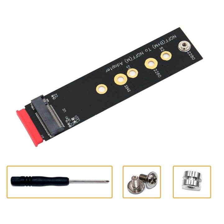M.2 (NGFF) Key B+M to Key M Adapter Supports 2242/2260/2280 Type M.2 ...