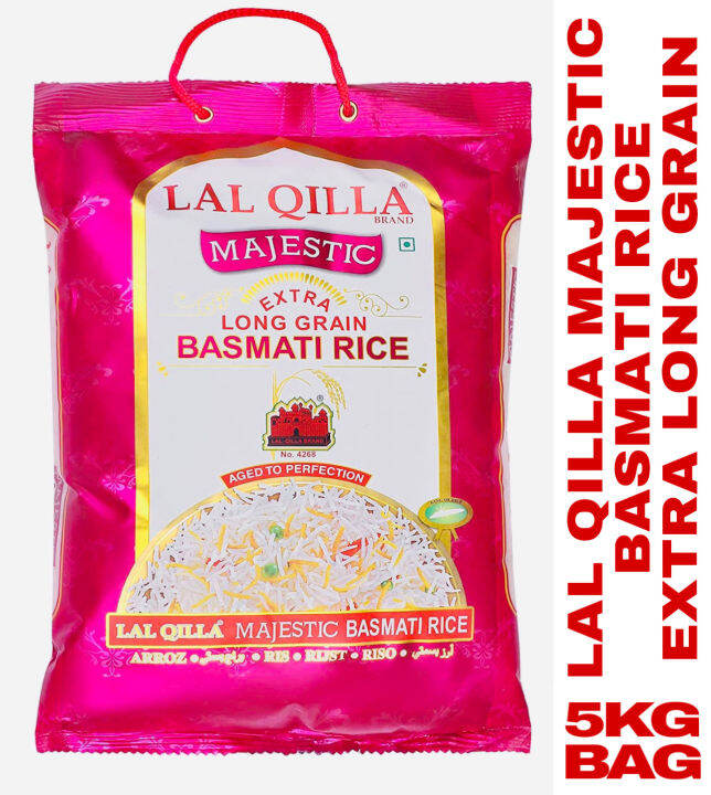 Lal Qilla Majestic Basmati Rice 5KG Bag | Lazada PH